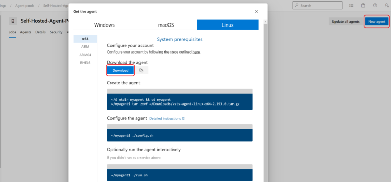 Setting Up Self Hosted Linux Agent With Azure Devops Cloud Computing And Devops
